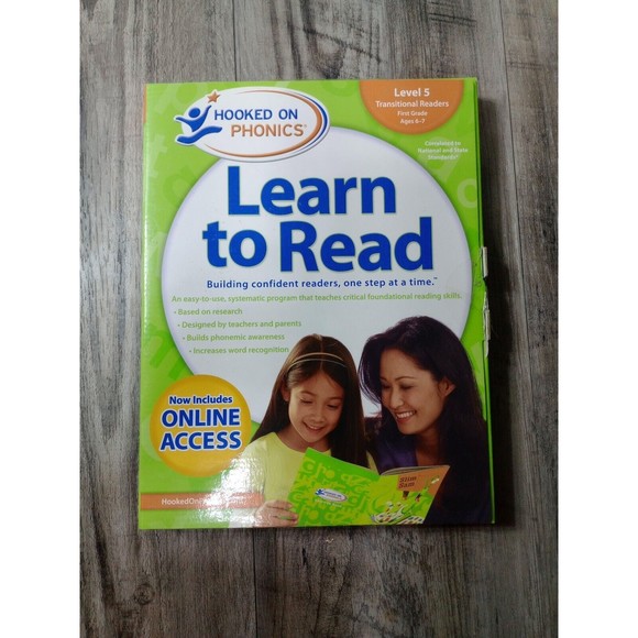 Other | Hooked On Phonics Level 5 Transitional Readers 1st Grade Ages ...